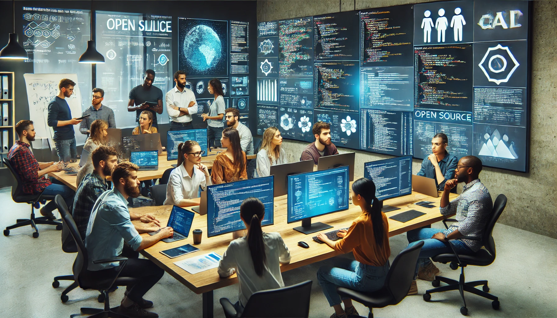 How AI in Open Source Revolutionizes Software Development