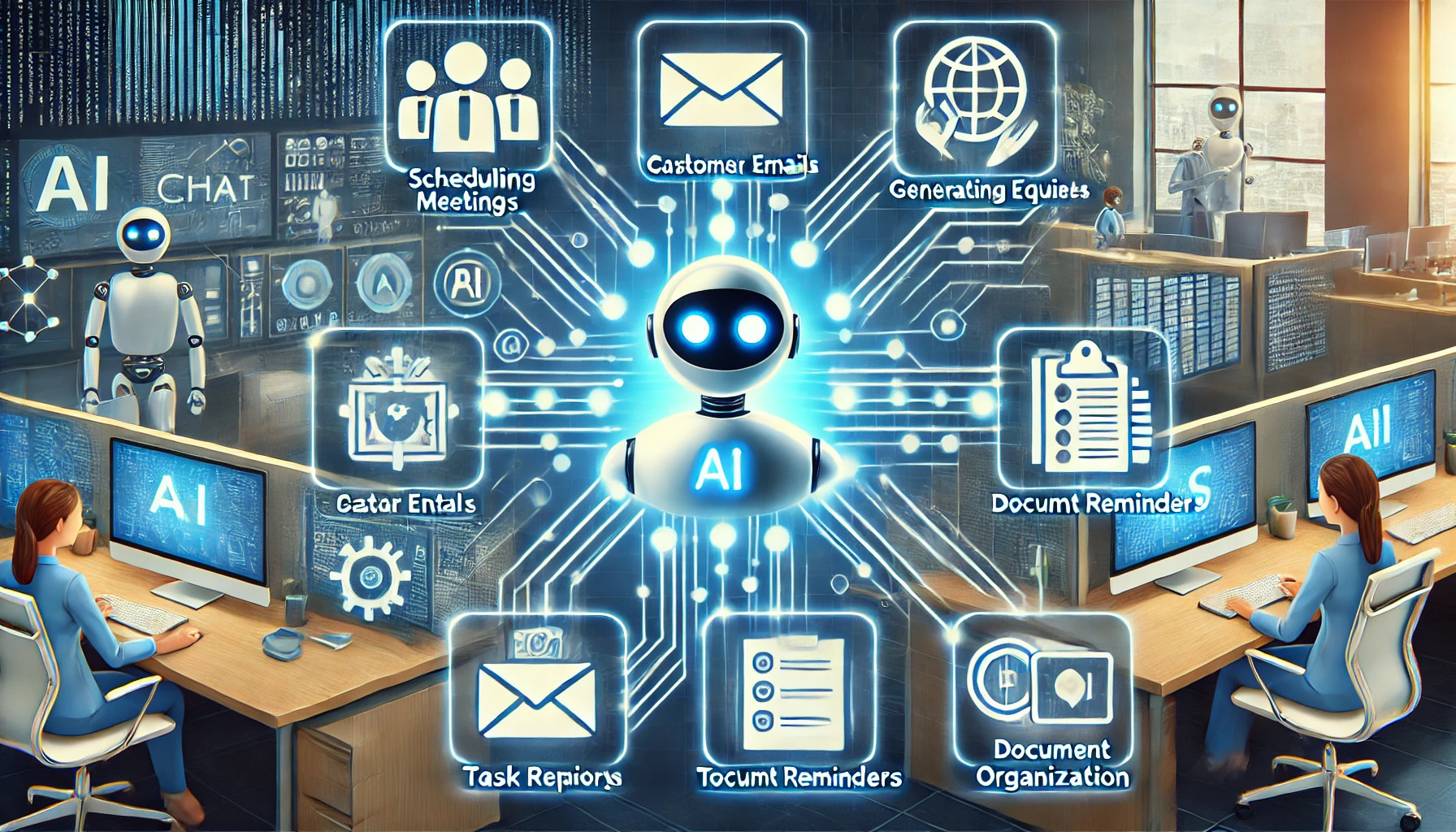 8 Innovative Uses of AI Chat in Auto Admin Tasks - DVOTeam