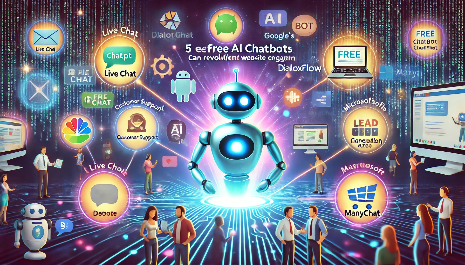 5 Free AI Chatbots for Website Engagement - DVOTeam